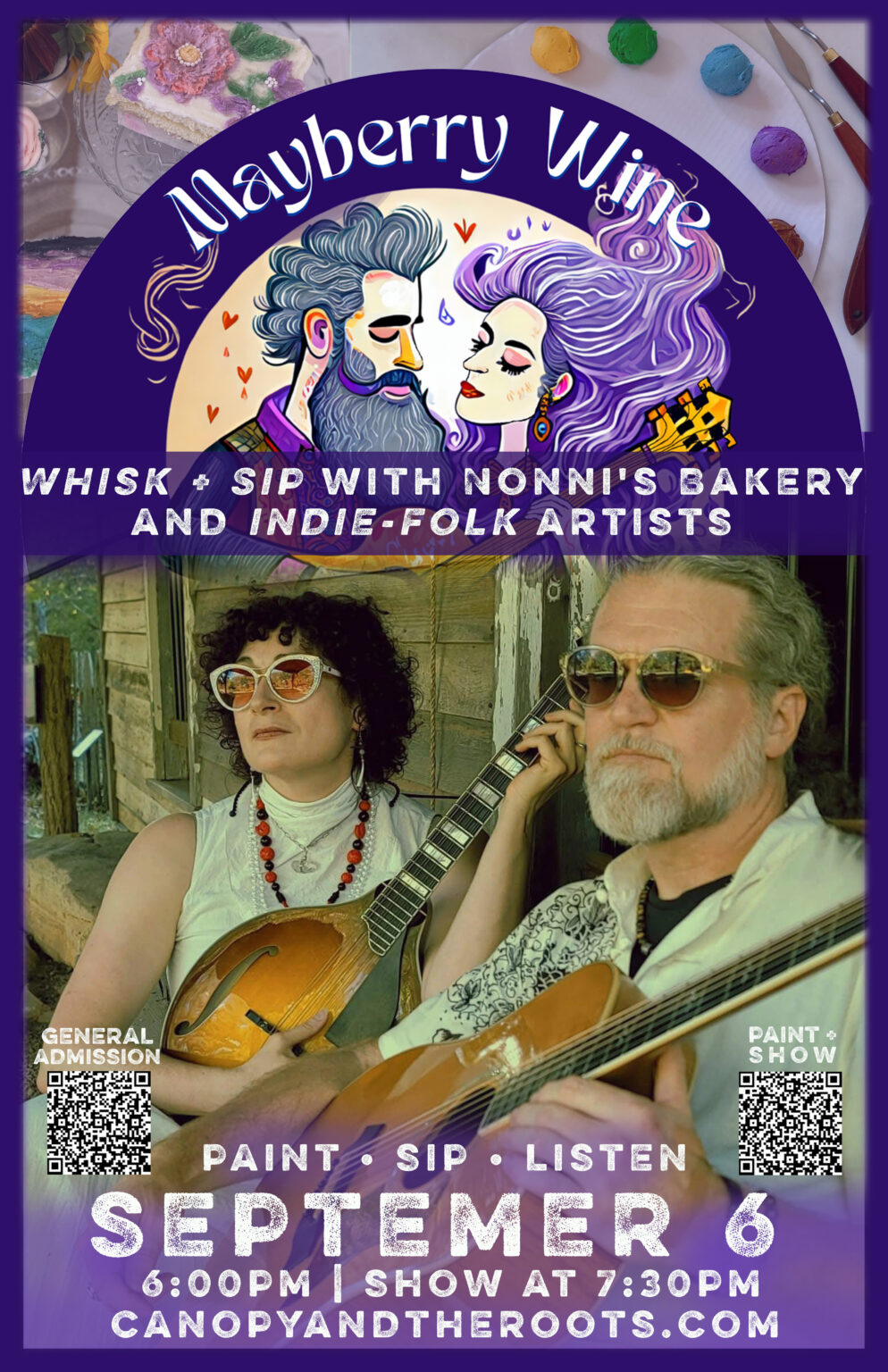 Mayberry Wine: Indie-Folk LIVE in the Roots – Canopy + the Roots